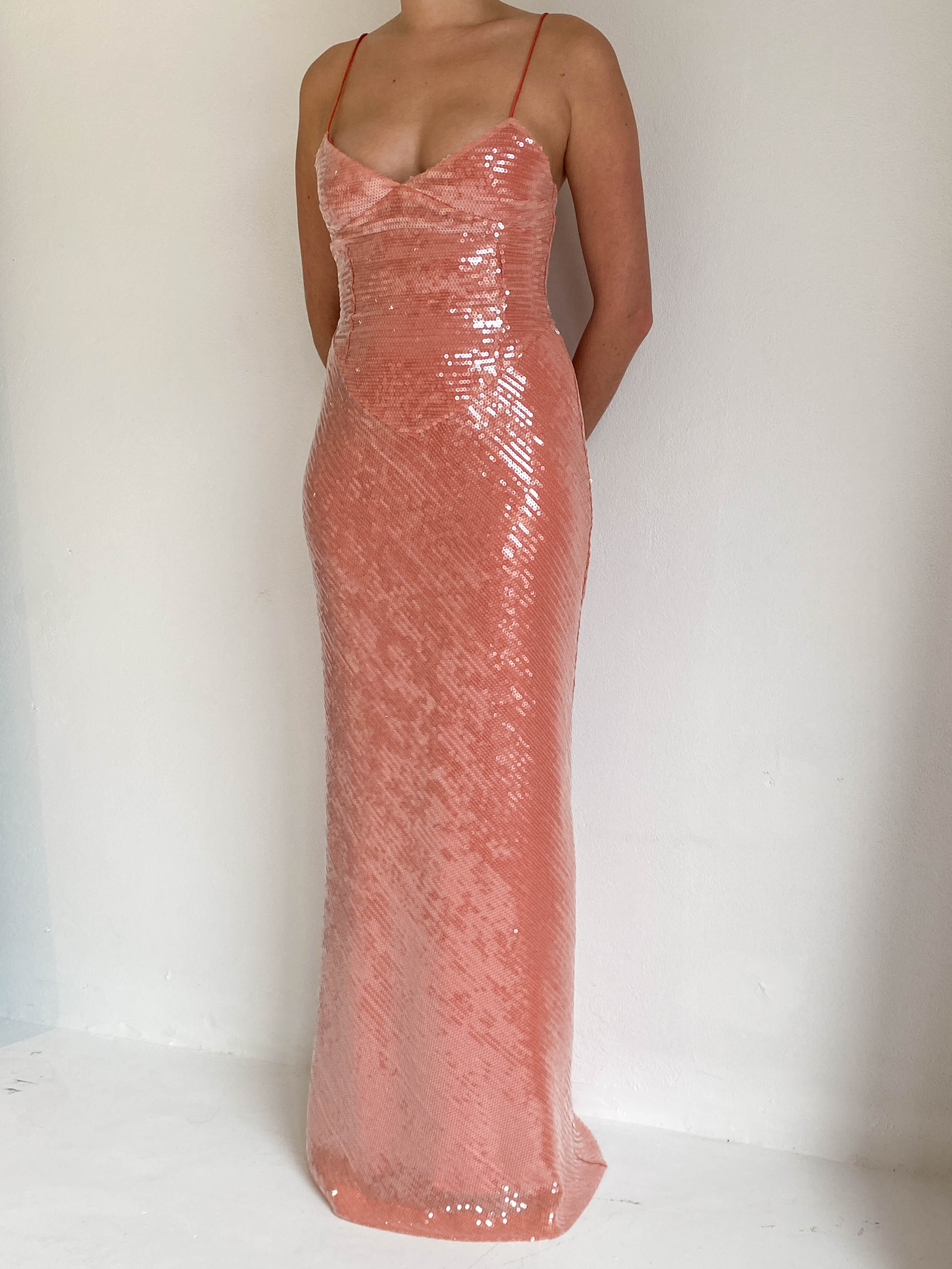 New Romantics Andy Diamond Bodice Maxi Dress in Calypso – Coco & Lola