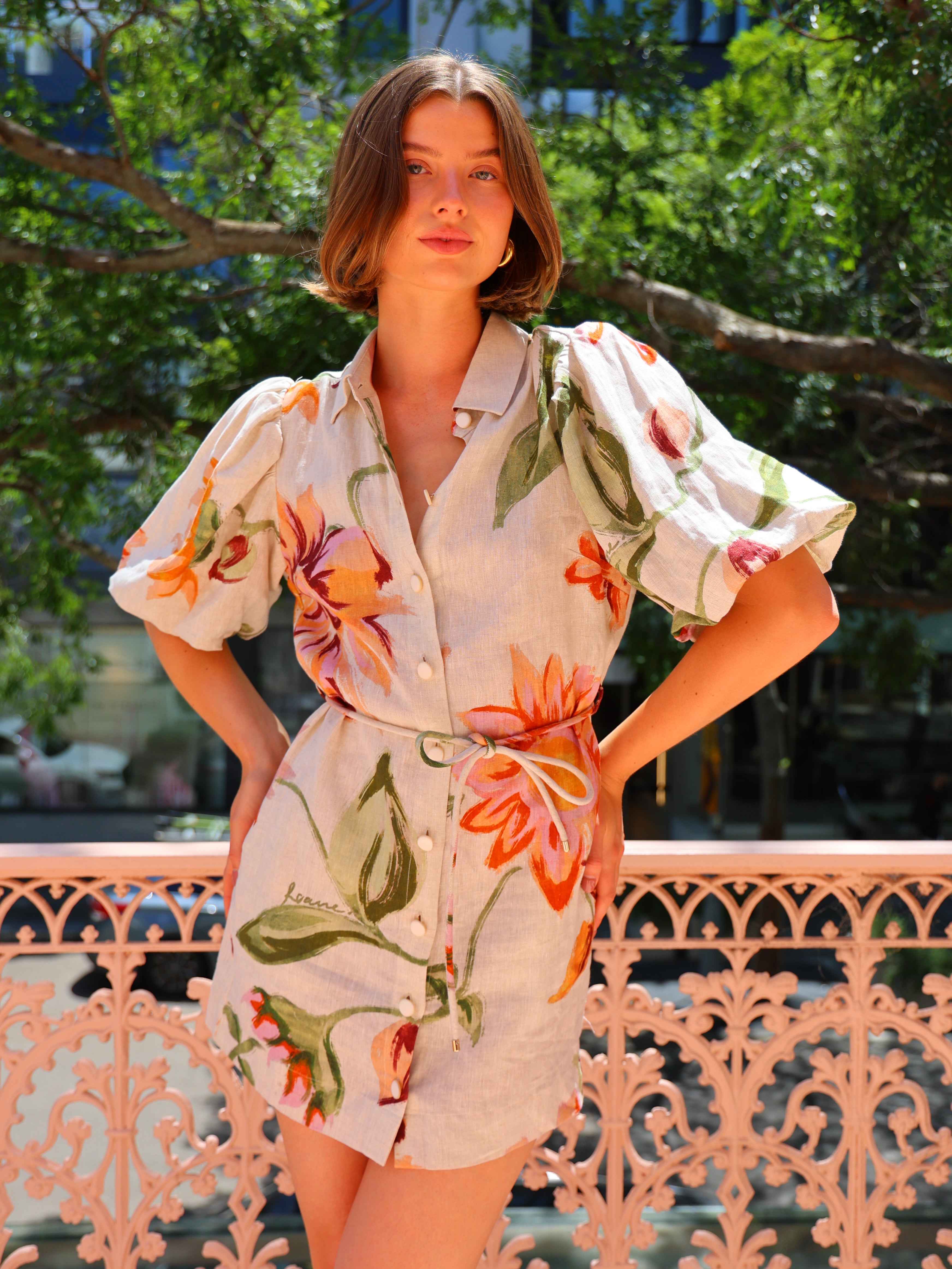 Roame Margot Dress in Raphia Bloom – Coco & Lola