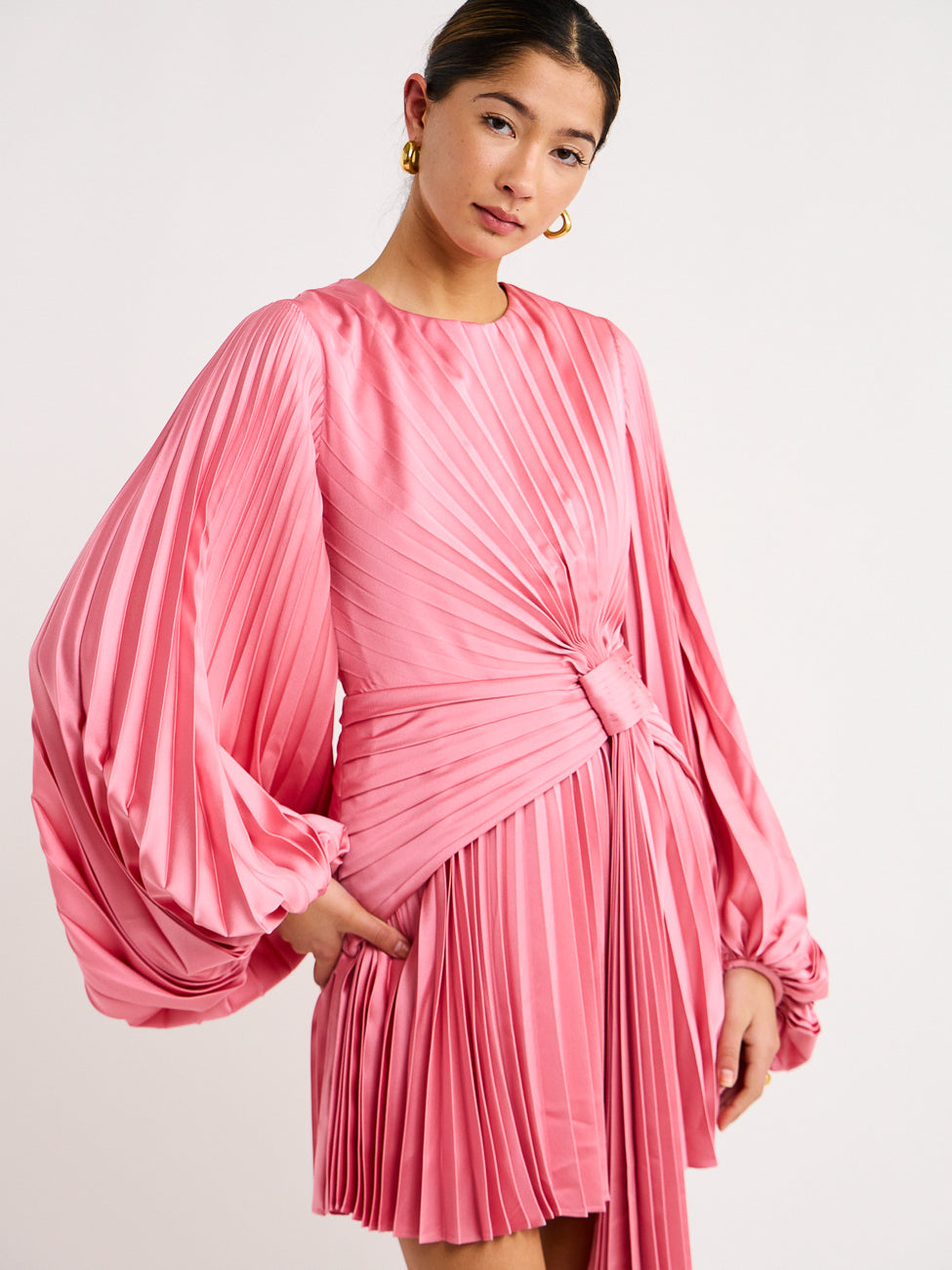 Acler Ashcroft Dress in Tulip Pink – Coco & Lola