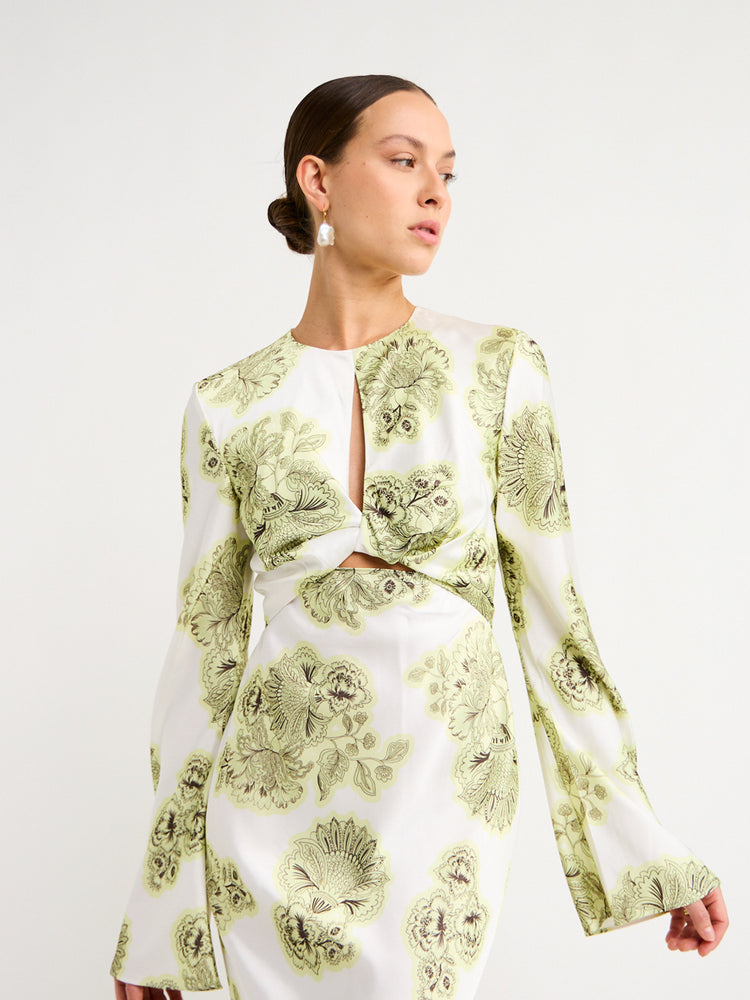 Molly Dress in Motif Floral – Coco & Lola