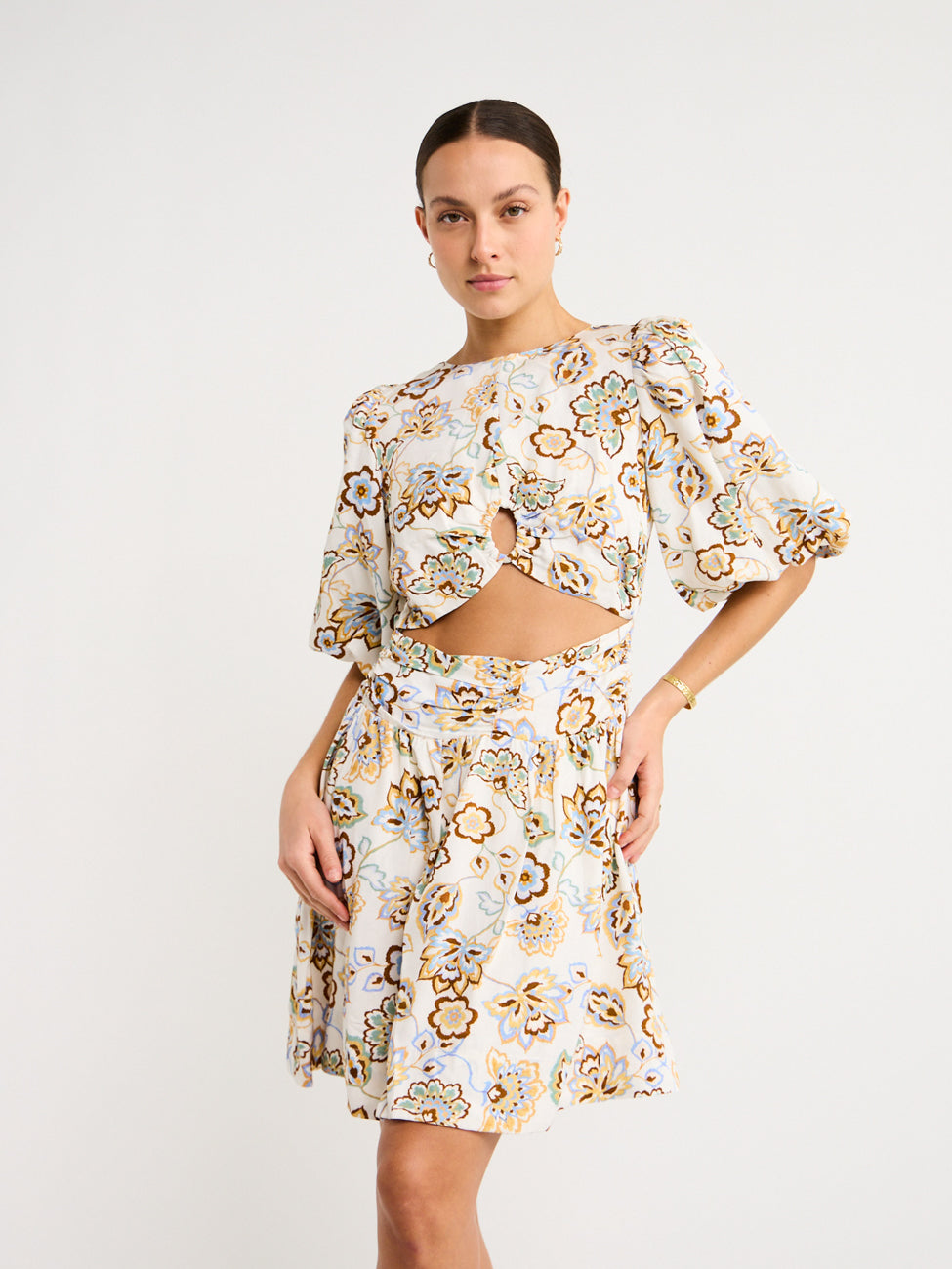 Mon Renn Impression Print Mini Dress in ImpressionPrint – Coco & Lola