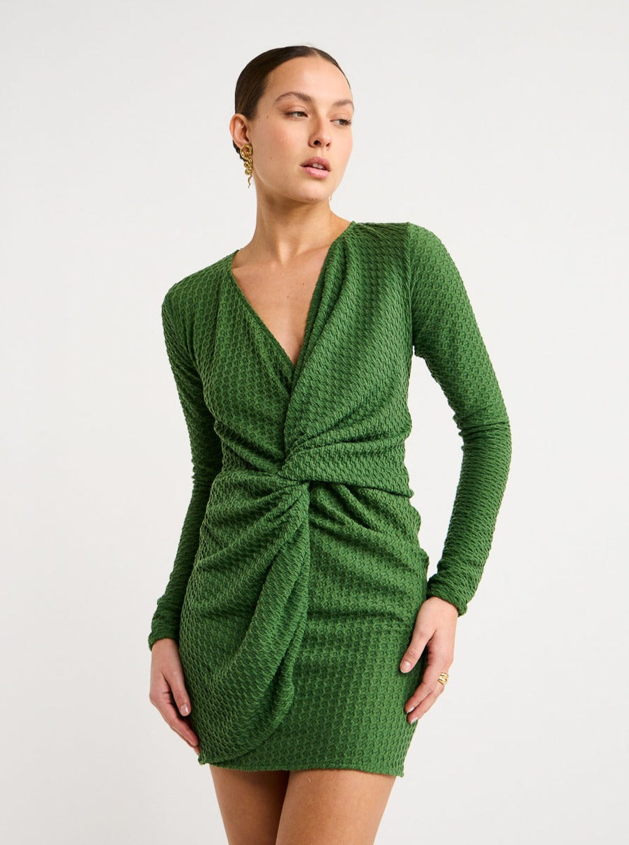 One Fell Swoop Lexi Mini Dress in Forrest – Coco & Lola