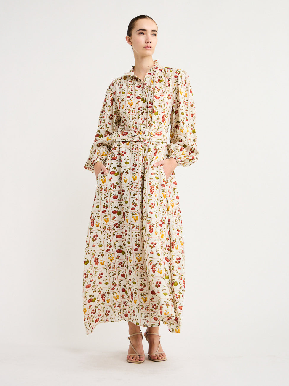 Palm Noosa Noddy Dress in Tomato Tiles – Coco & Lola