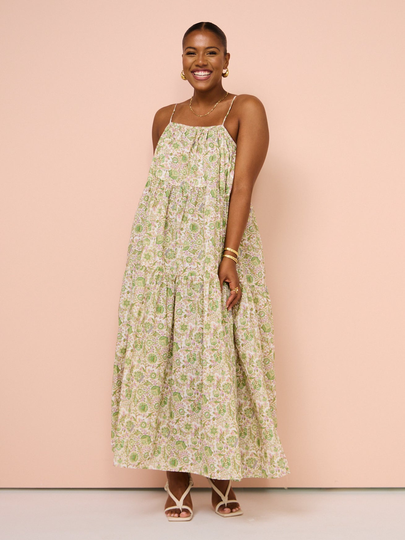 Kinney Sunday Billow Dress in Flora Bloom – Coco & Lola