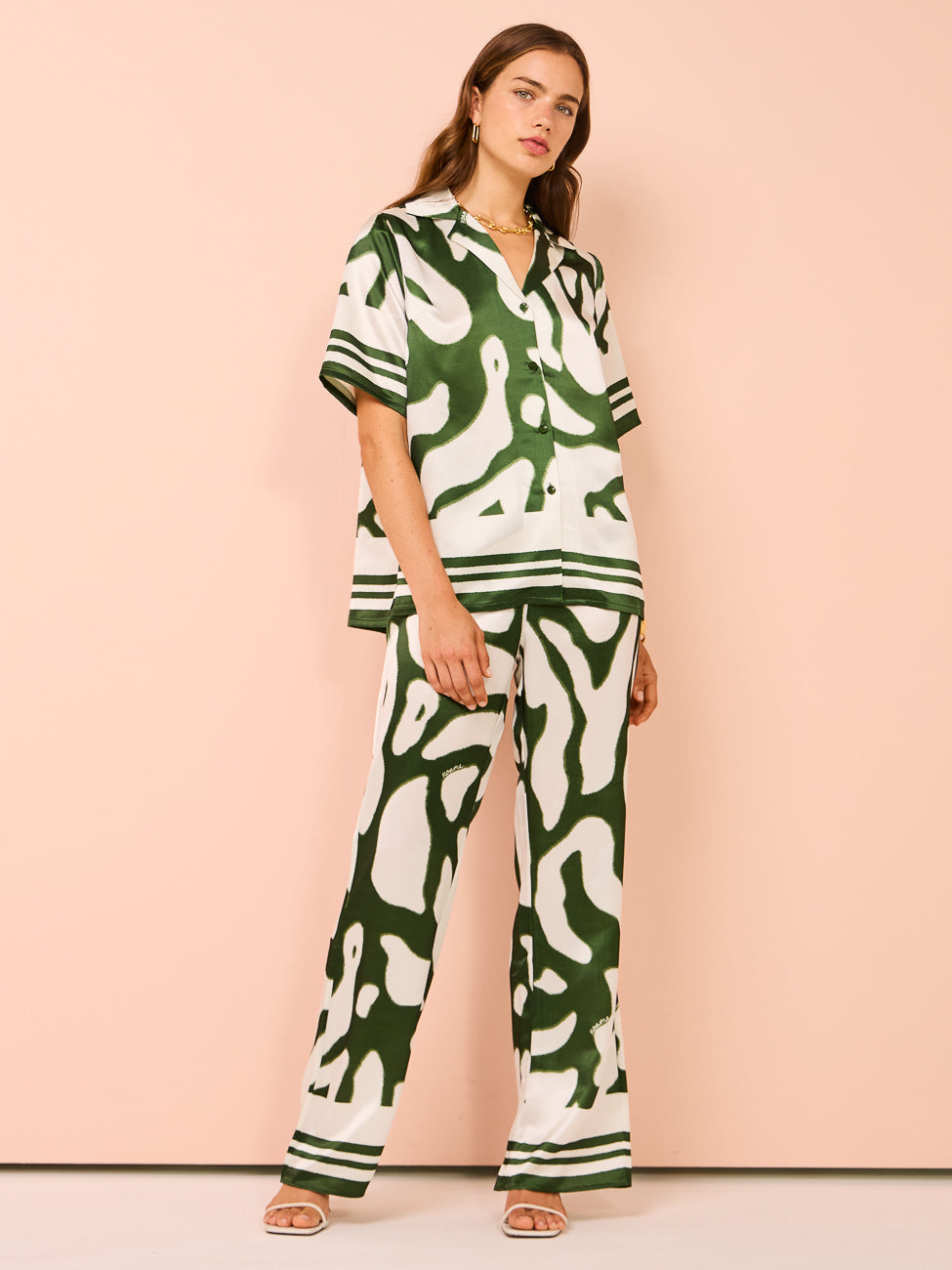 Roame Avery Pant in La Jungle – Coco & Lola