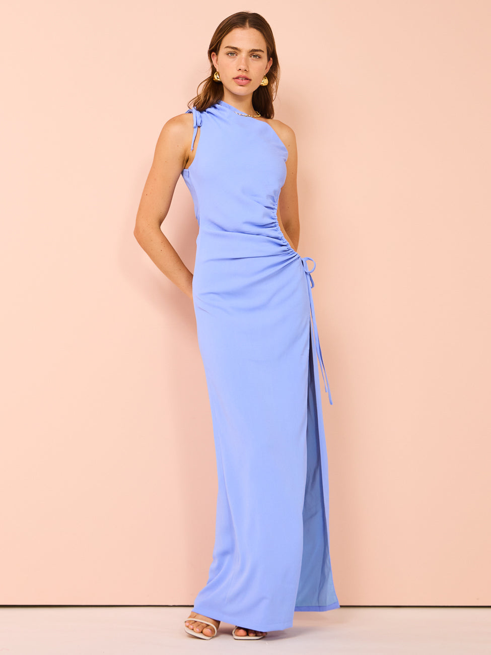 Sonya Nour Maxi Dress in Azzuro – Coco & Lola