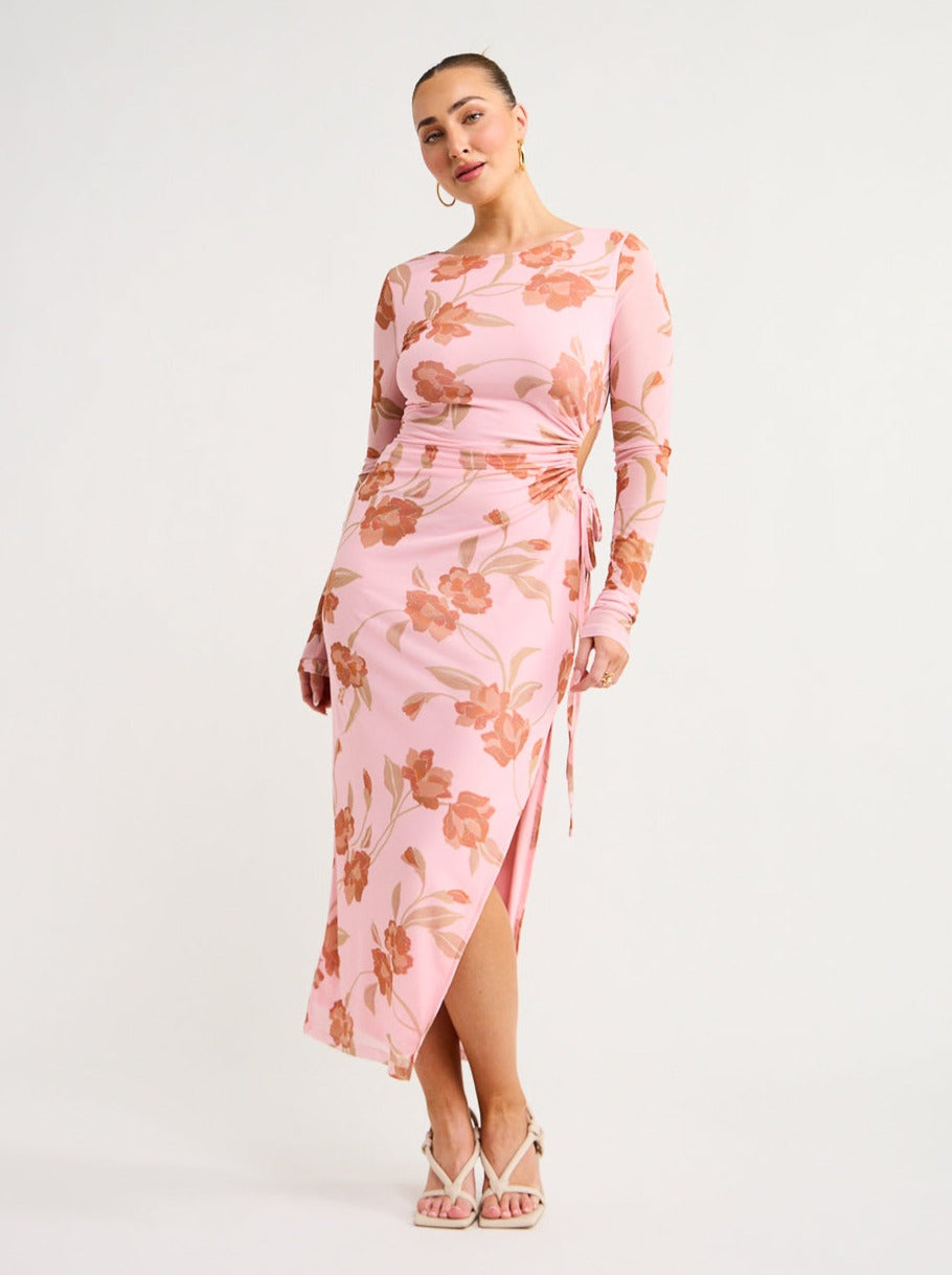 Hansen and Gretel Athena Dress in Pink Floral – Coco & Lola