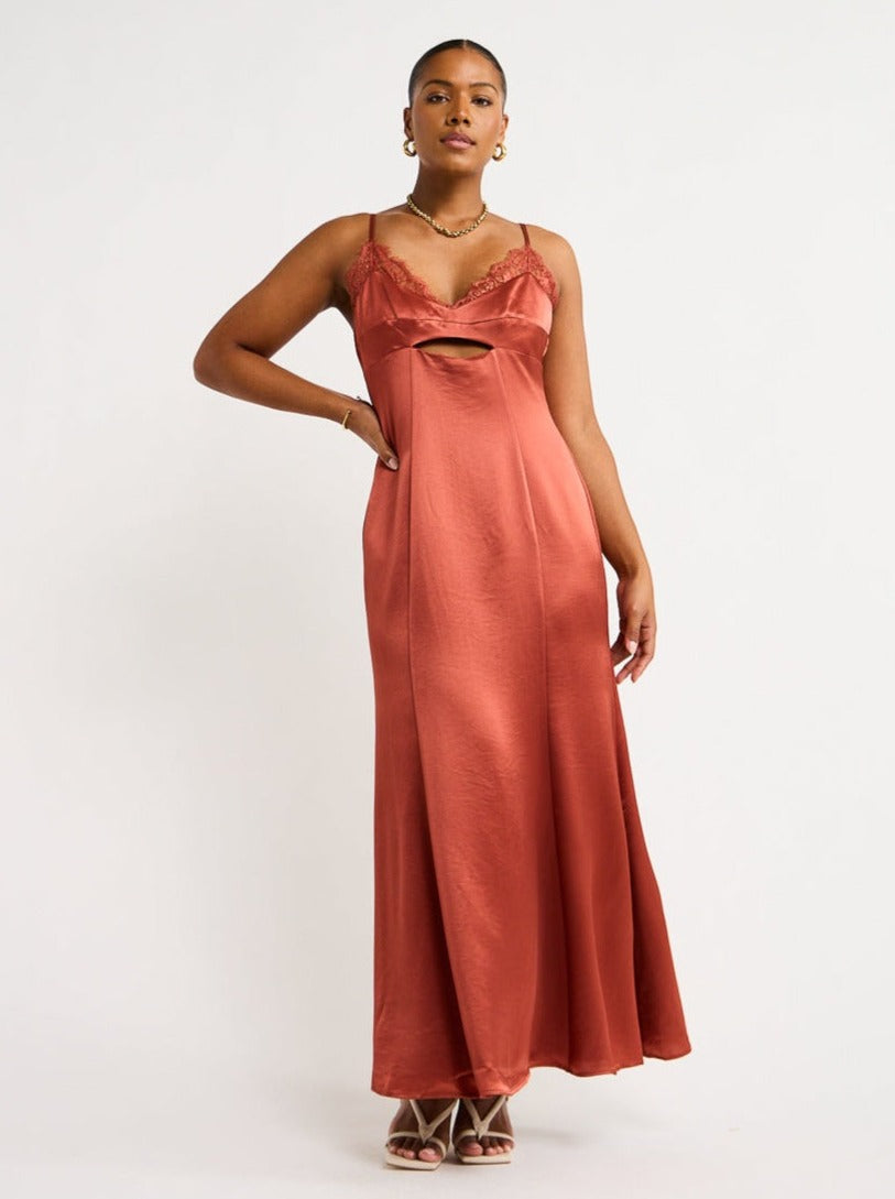 Anna Quan Elle Dress in Bruschetta – Coco & Lola