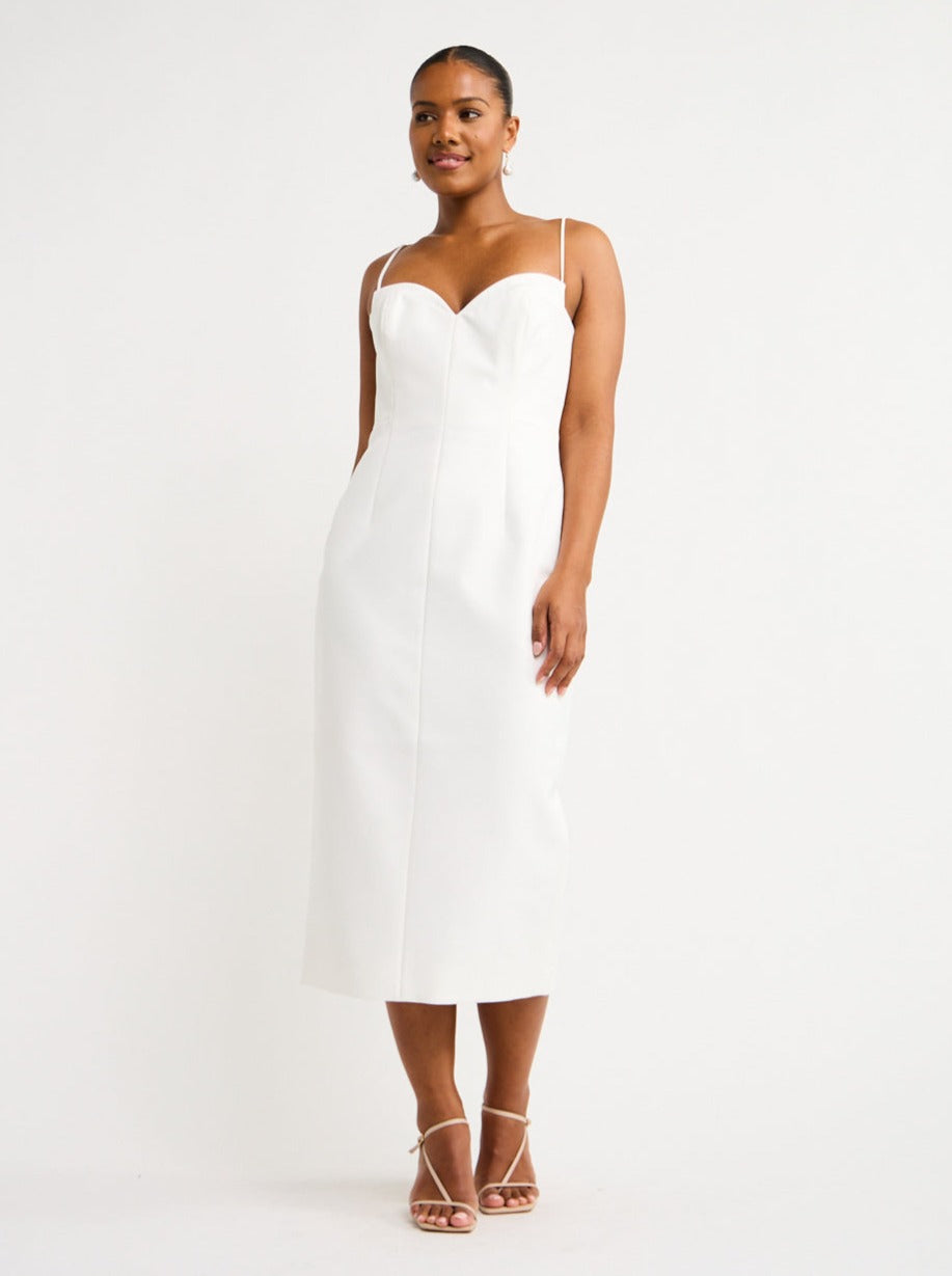 Rachel Gilbert Bodie Dress in Ivory – Coco & Lola
