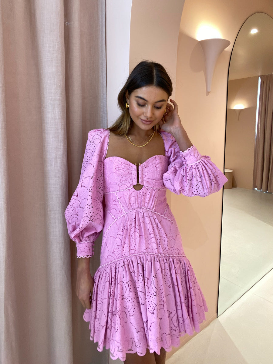 Acler Albion Dress in Taffy Pink – Coco & Lola