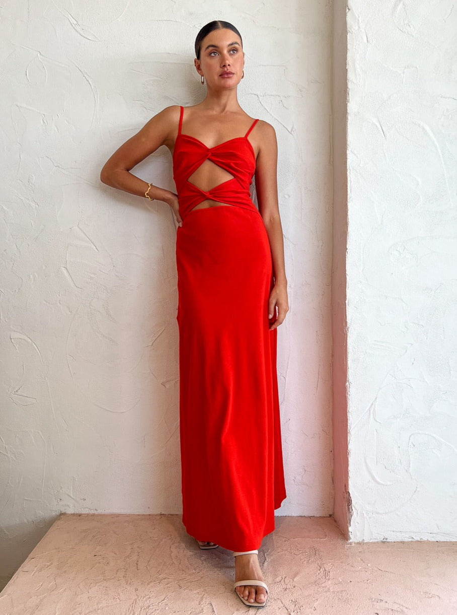 Anna Quan Natalia Dress in Chilli – Coco & Lola