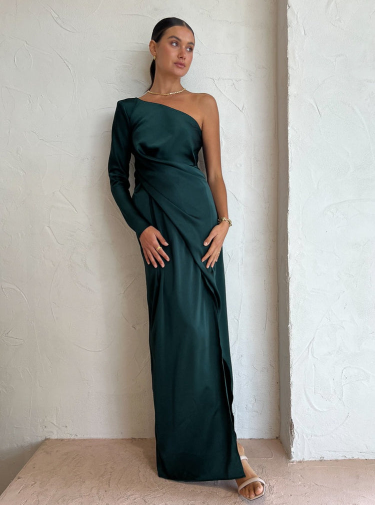 One Fell Swoop Diana Gown in Jungle – Coco & Lola