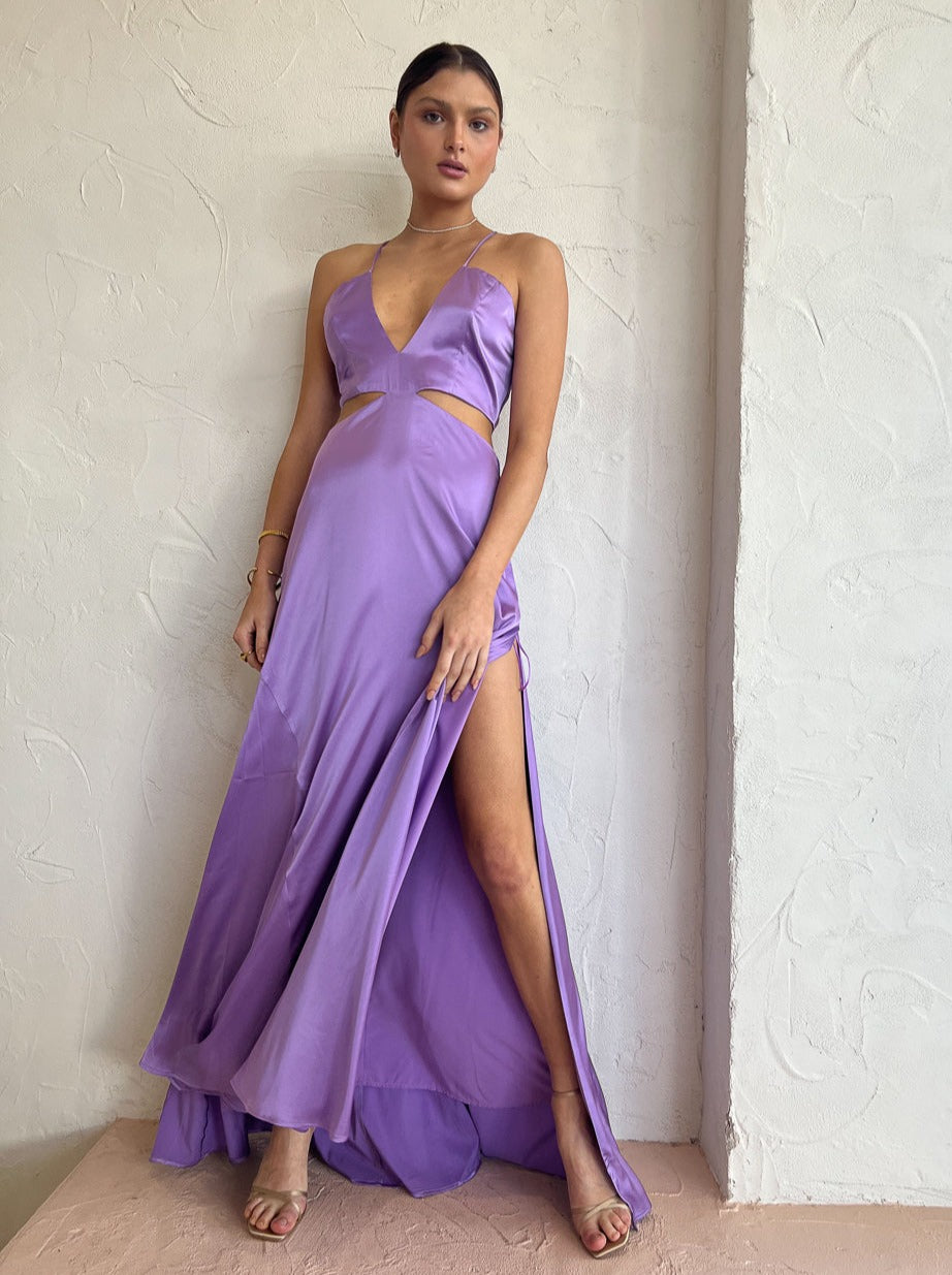 Sonya Zena Gown in Lilac – Coco & Lola