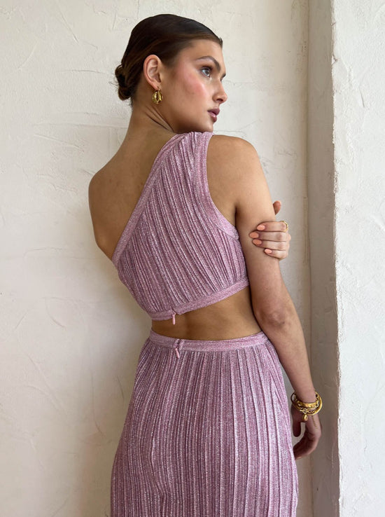 Suboo Mars Sleeveless Cutout Maxi Dress in Pink – Coco & Lola